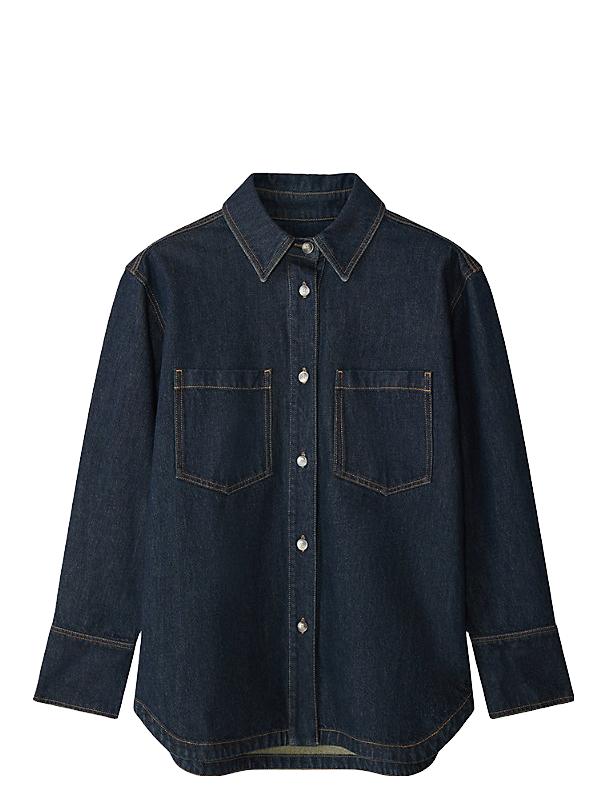 JOSEPH Joseph Idar Chest-Pocket Denim Shirt